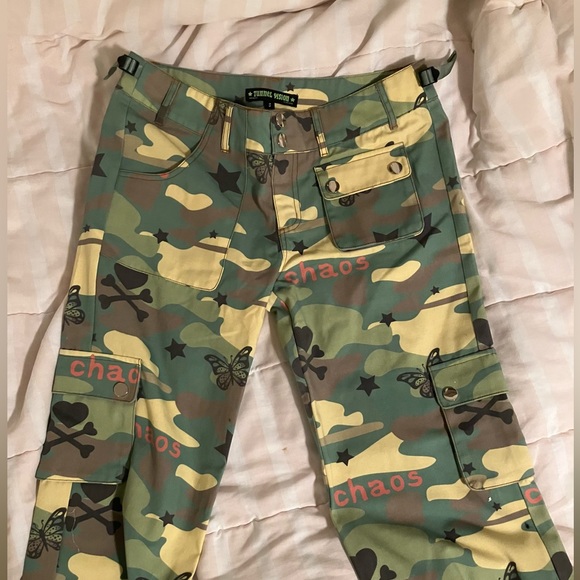 Tunnel Vision | Pants & Jumpsuits | Tunnel Vision Camo Kim Cargo Pants ...